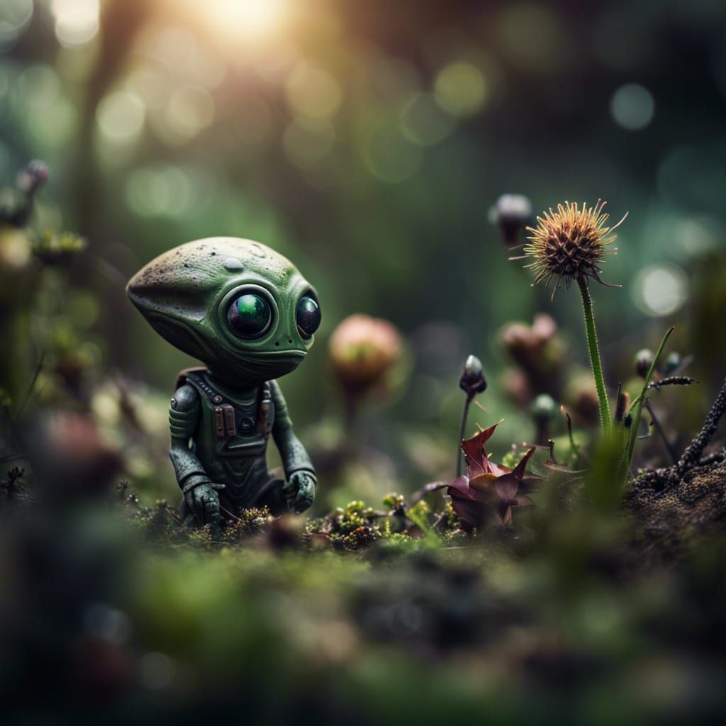 post-apocalyptic world where alien flora and fauna have taken over the ...