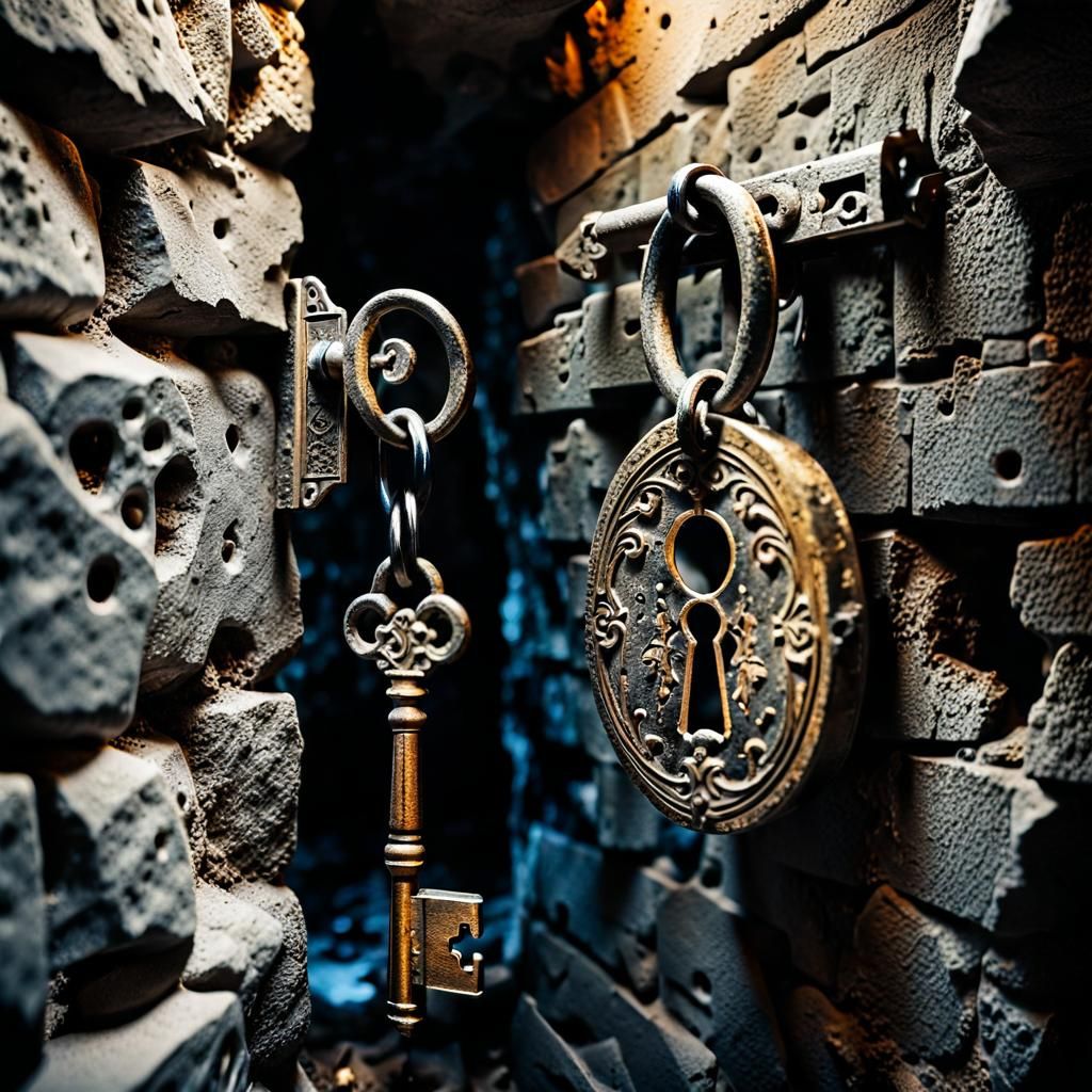 Dungeons Key - AI Generated Artwork - NightCafe Creator