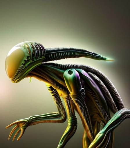 alien - AI Generated Artwork - NightCafe Creator