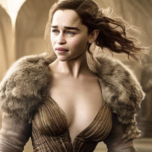 Emilia Clarke - AI Generated Artwork - NightCafe Creator