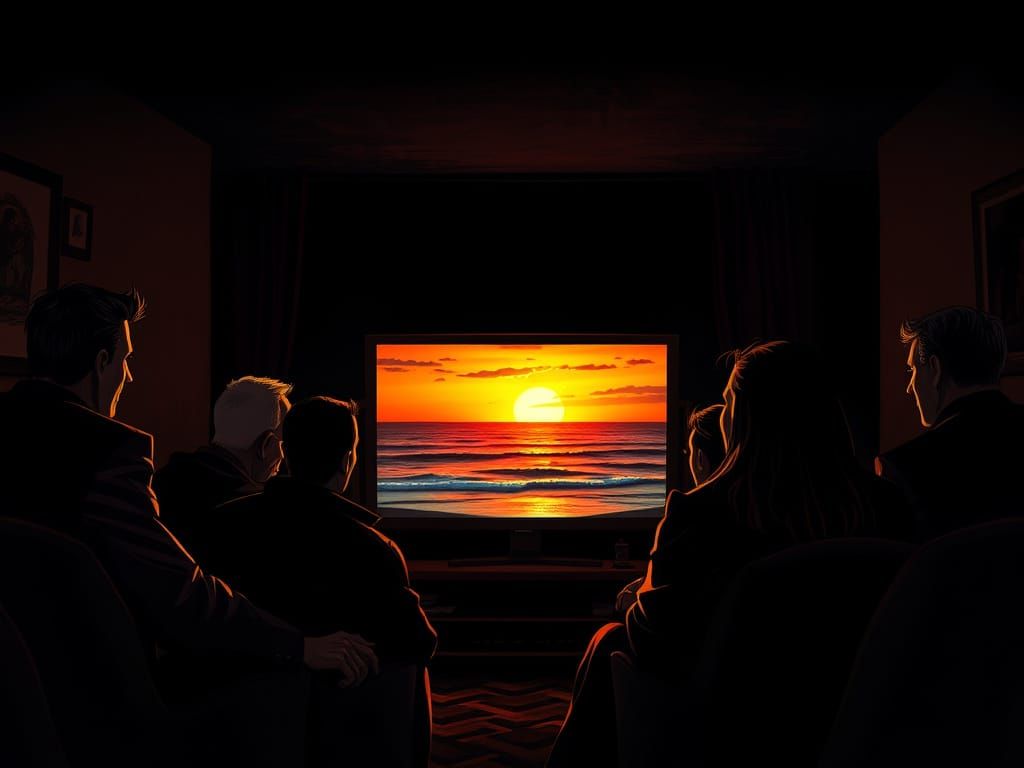 Vampires saw the sunset for the first time!