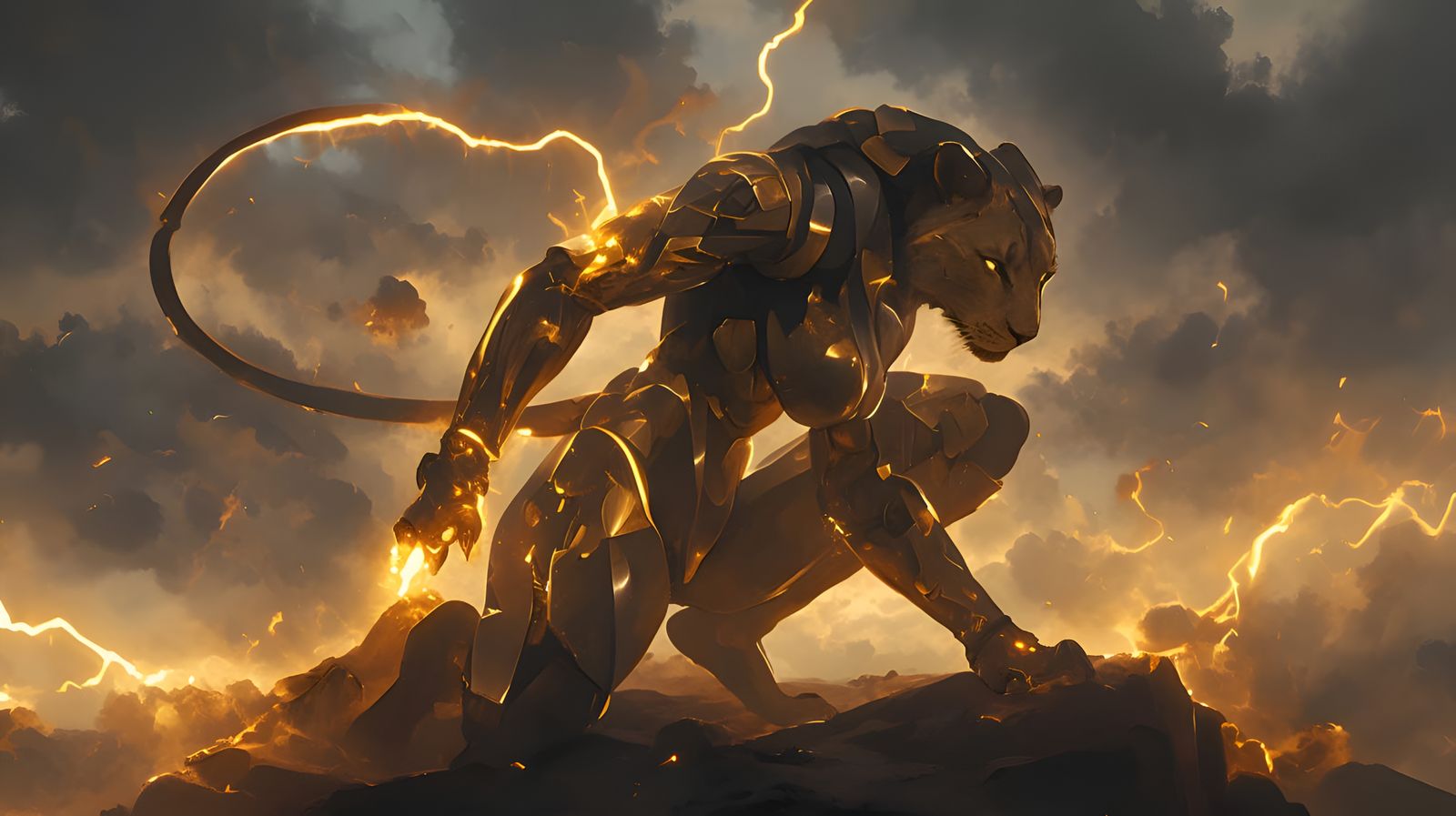 Sekhmet, the Fierce Lioness - AI Generated Artwork - NightCafe Creator