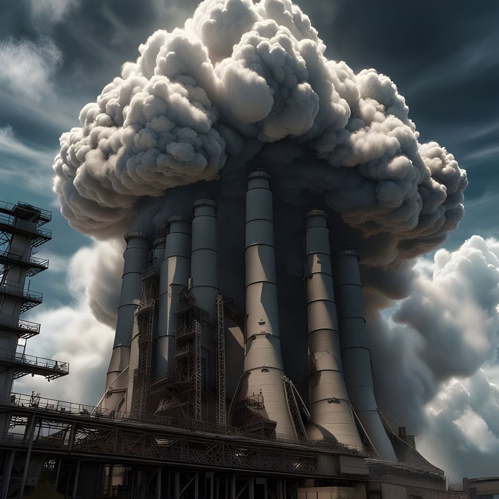 Air pollution - AI Generated Artwork - NightCafe Creator