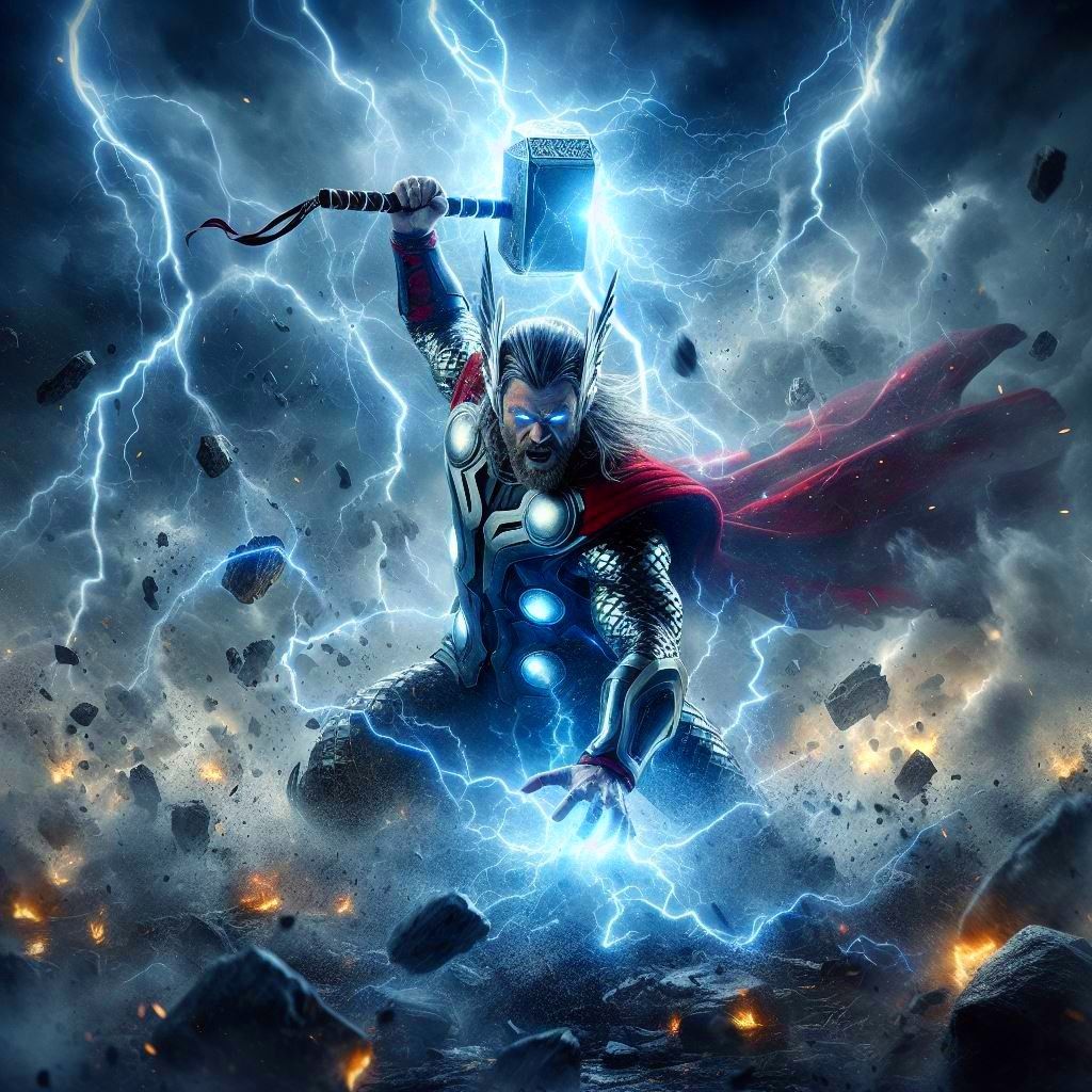 The Almighty Thor - AI Generated Artwork - NightCafe Creator