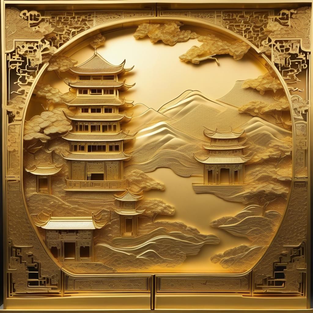 Chinese style panel (2) - AI Generated Artwork - NightCafe Creator