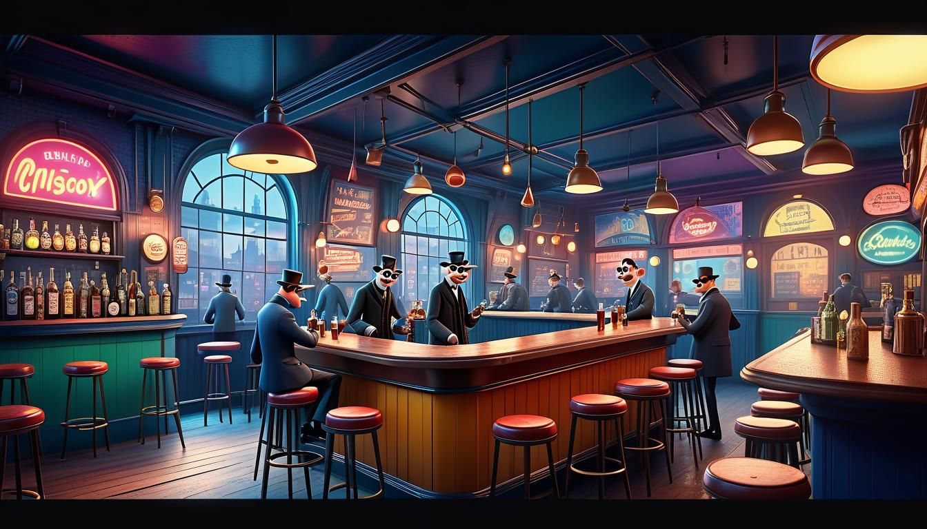 Drinks Gentleman - AI Generated Artwork - NightCafe Creator