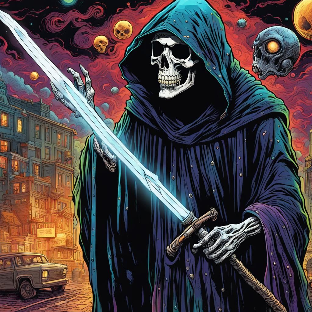 Grim Reaper #1 (Thanks to DreagusProd) - AI Generated Artwork ...