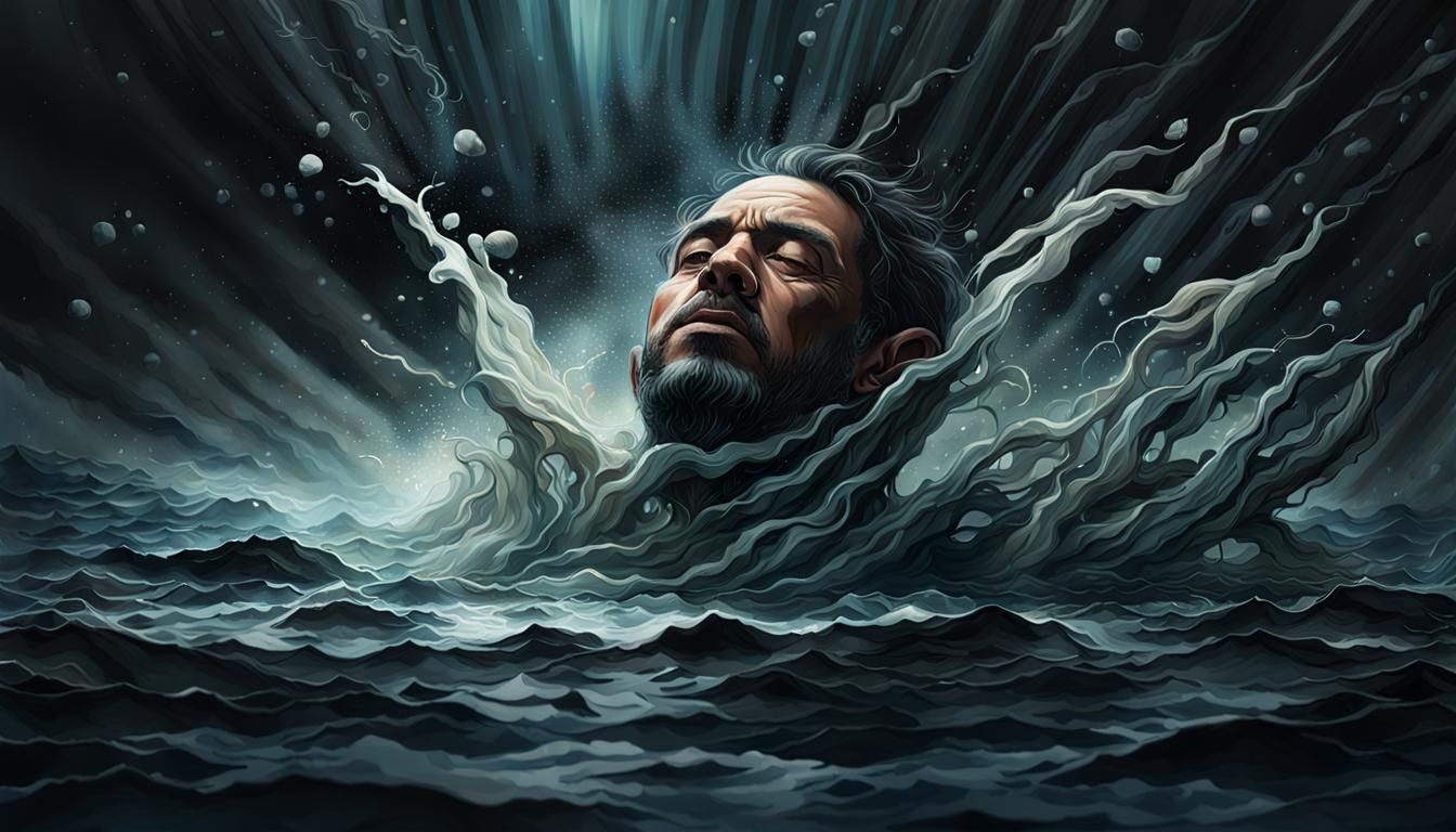 The Struggles Within A poem In the stillness of the mind, words falter ...