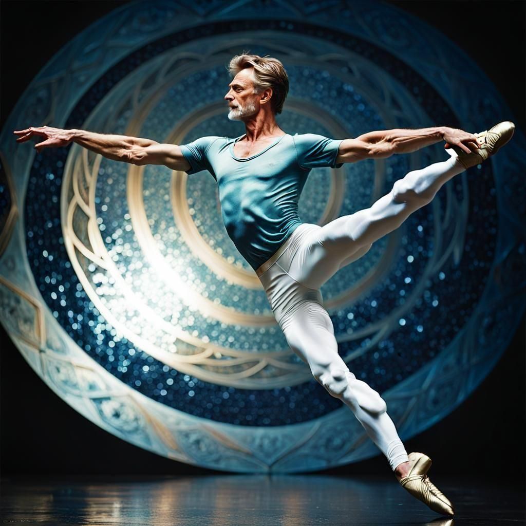 Mikhail Baryshnikov - AI Generated Artwork - NightCafe Creator
