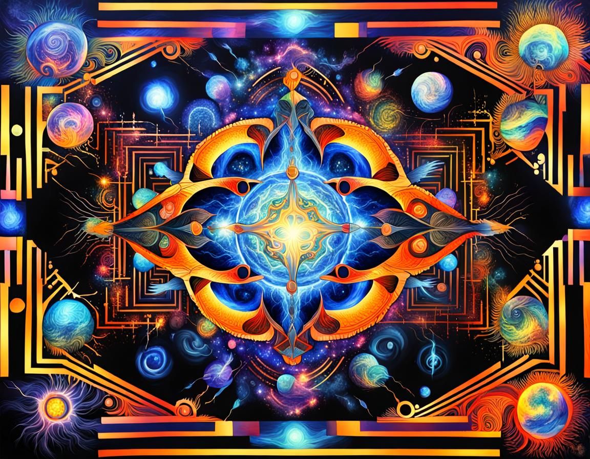 Admitting no rivalry to see the cosmos - AI Generated Artwork ...