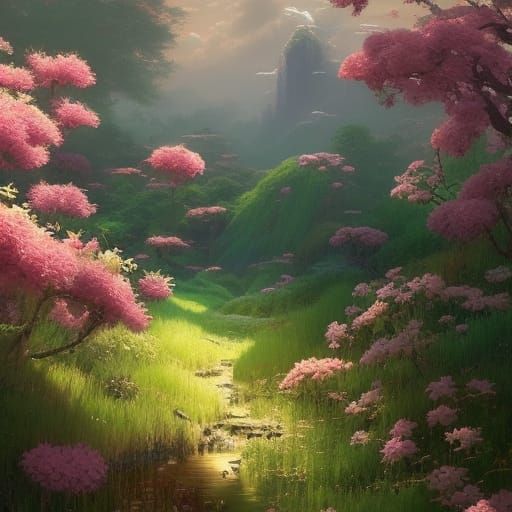 Spring - AI Generated Artwork - NightCafe Creator