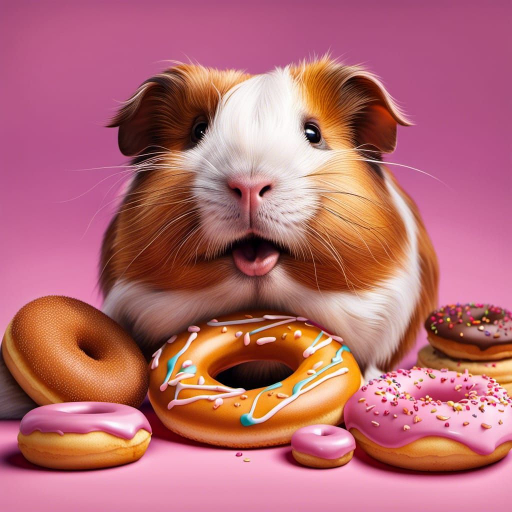 Sqwee Sqweeeee. DONUT! - AI Generated Artwork - NightCafe Creator