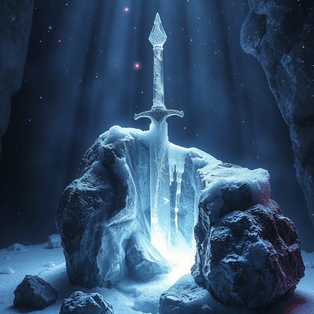 Elemental ice sword - Elemental ice sword