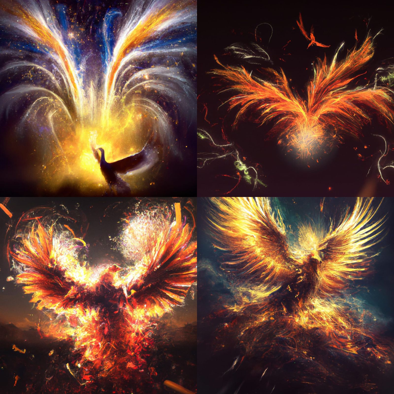 Fireworks Phoenix Epic cinematic brilliant stunning intricate ...