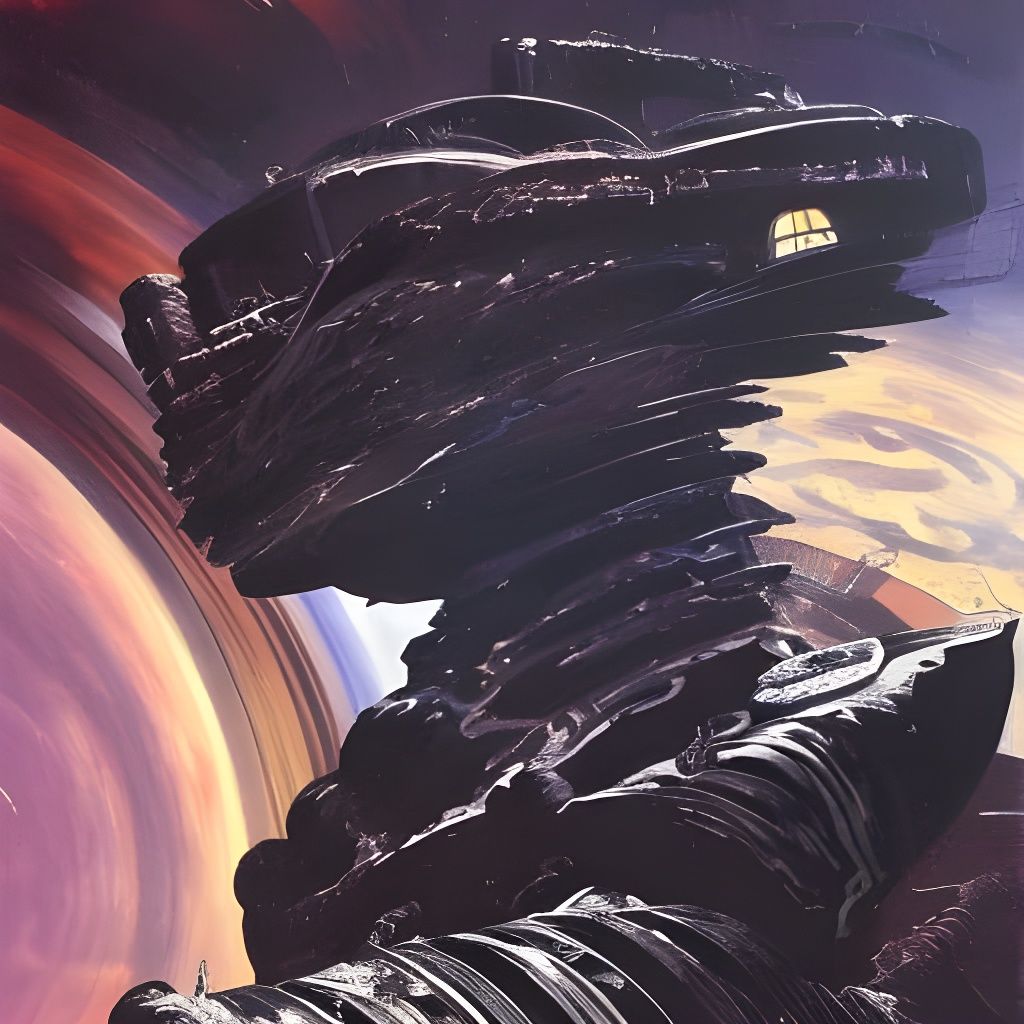 Hyperactive predatory black nightmare - AI Generated Artwork ...