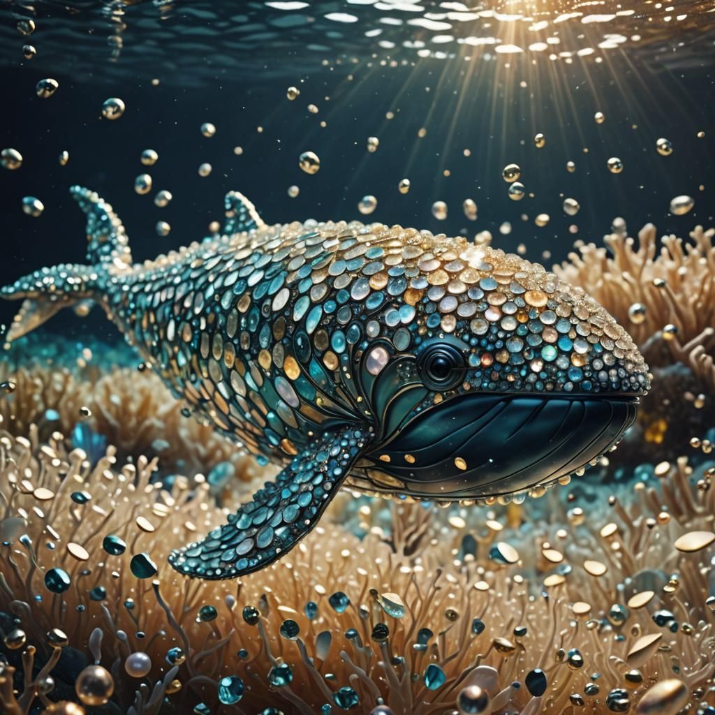The whale - AI Generated Artwork - NightCafe Creator