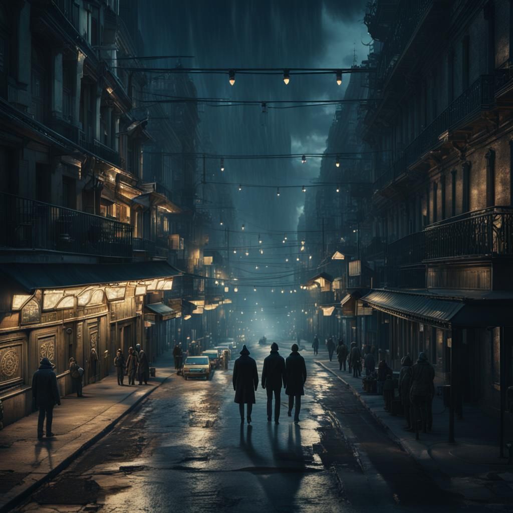 Night Out - AI Generated Artwork - NightCafe Creator