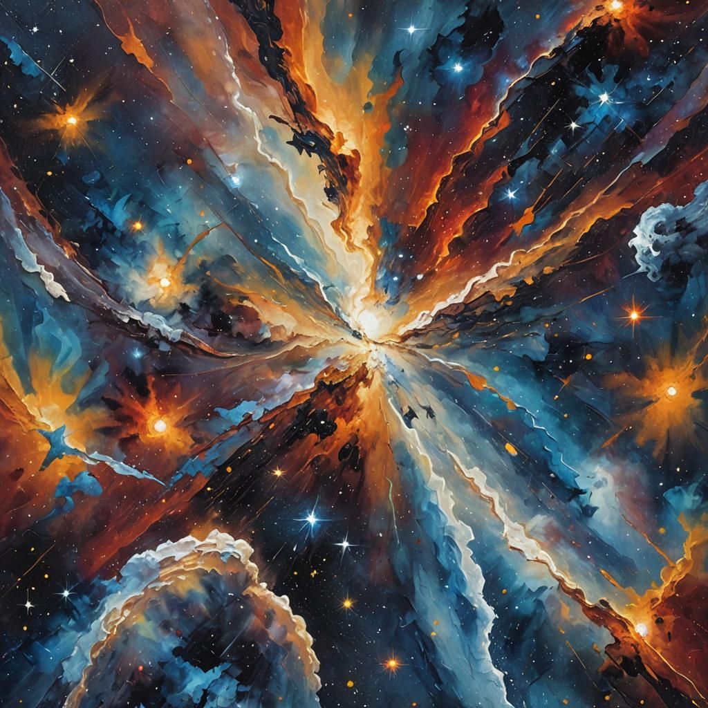 Outerspace - AI Generated Artwork - NightCafe Creator