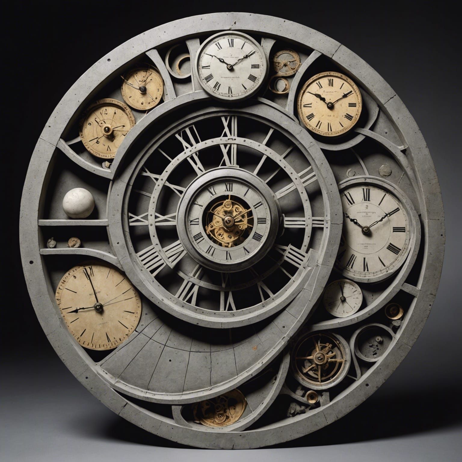 Non-linear Time Perception - AI Generated Artwork - NightCafe Creator