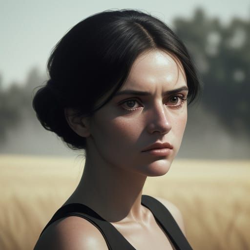 now or never - Ethereal Cinema Portrait of a Determined Youn...