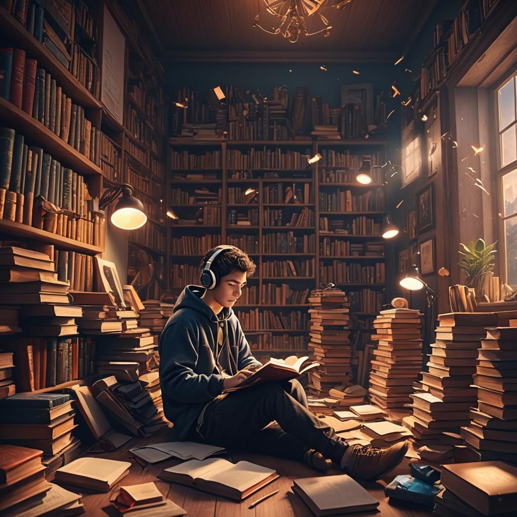 Exam Vibes - AI Generated Artwork - NightCafe Creator