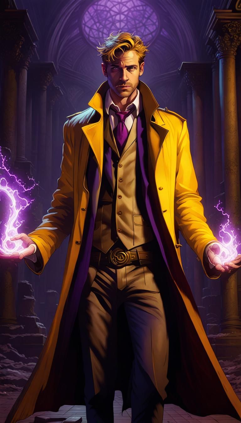 Constantine from DC comics. - AI Generated Artwork - NightCafe Creator