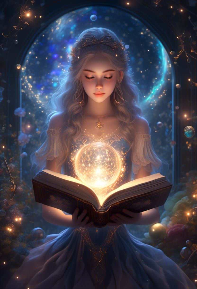 𝑳𝒆𝒂𝒓𝒏𝒊𝒏𝒈 𝑻𝒉𝒆 𝑴𝒂𝒈𝒊𝒄 𝑺𝒑𝒆𝒍𝒍𝒔 🪄 - AI Generated Artwork - NightCafe Creator