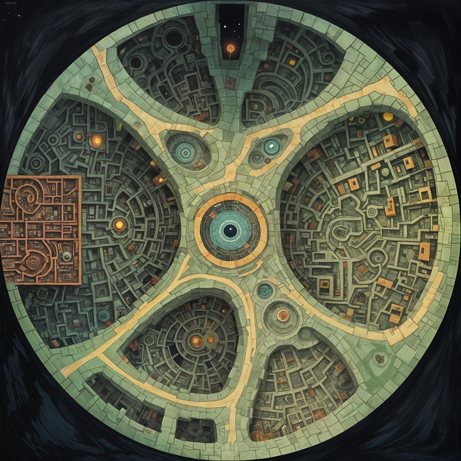 Dreamscapes of a Haunted Battlefield - AI Art