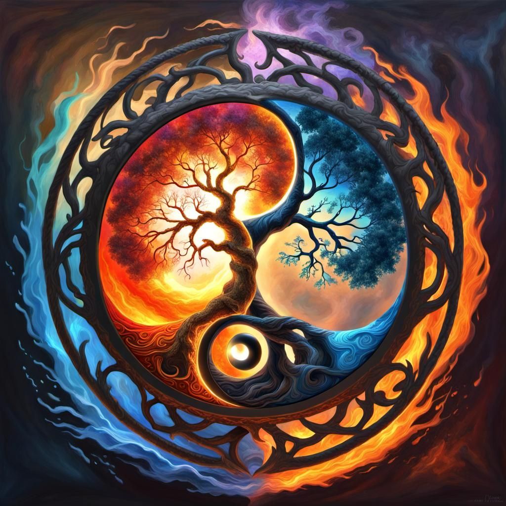 The Tree - AI Generated Artwork - NightCafe Creator