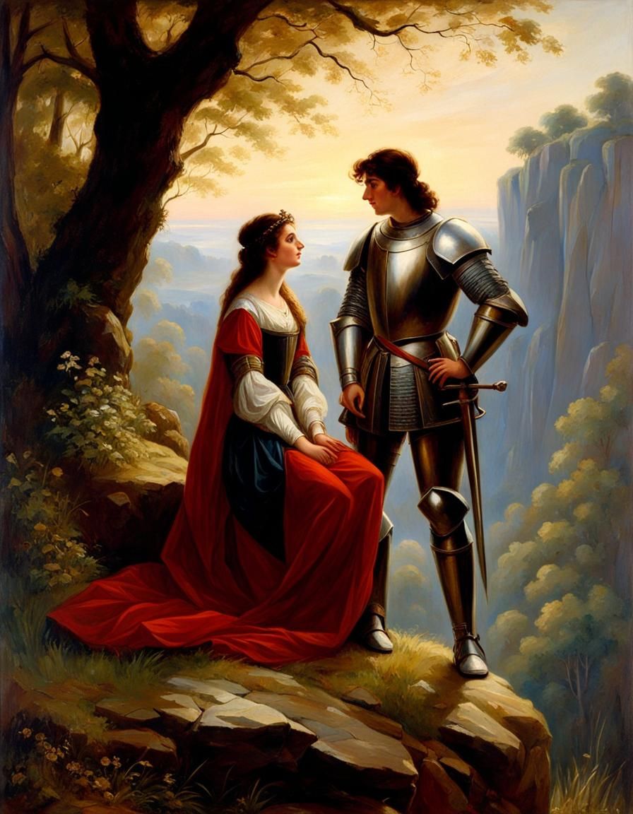 Erec and Enide - AI Generated Artwork - NightCafe Creator