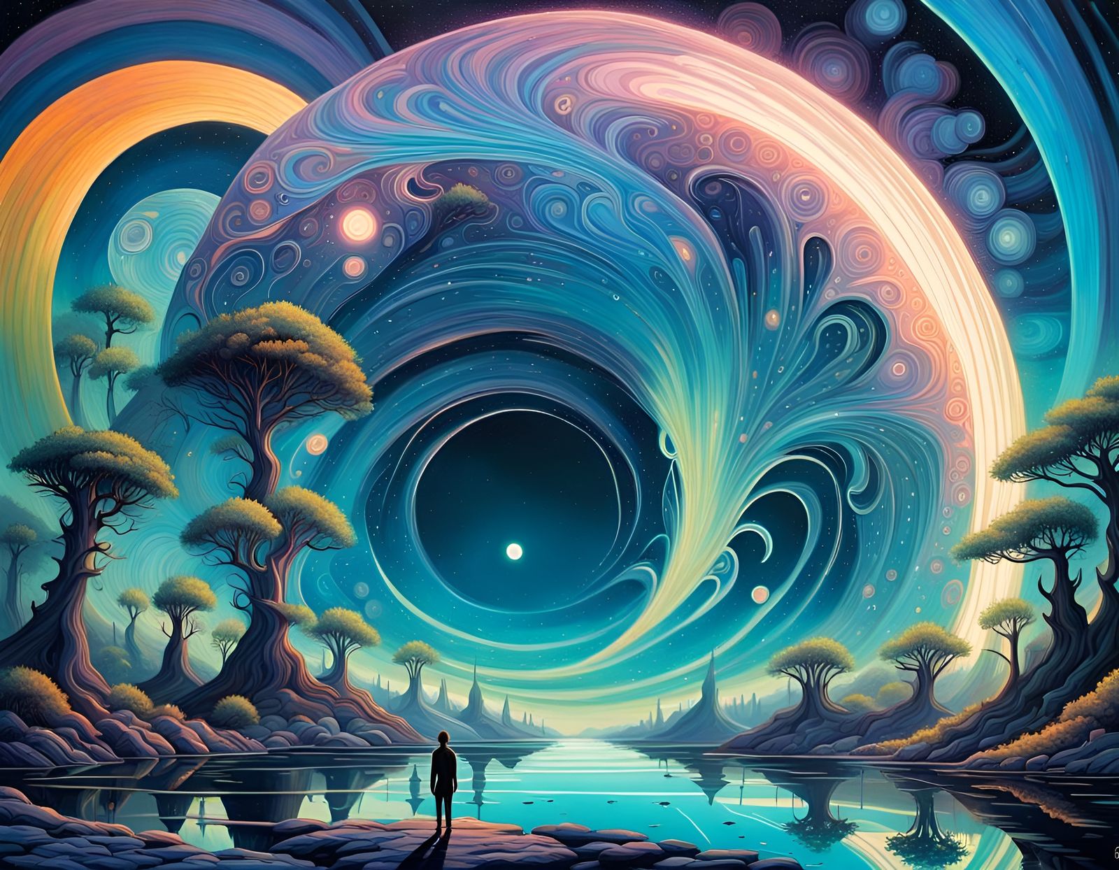 Mysteries of the Universe - AI Generated Artwork - NightCafe Creator