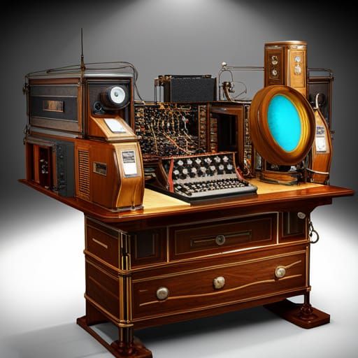 1930's IBM computer, 8k resolution, a masterpiece, 35mm, hyperrealistic ...