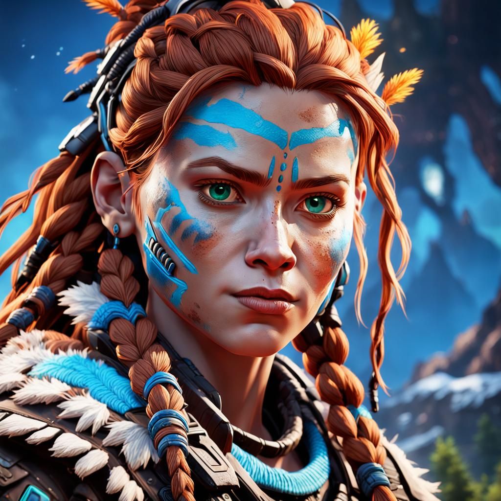 Aloy - AI Generated Artwork - NightCafe Creator
