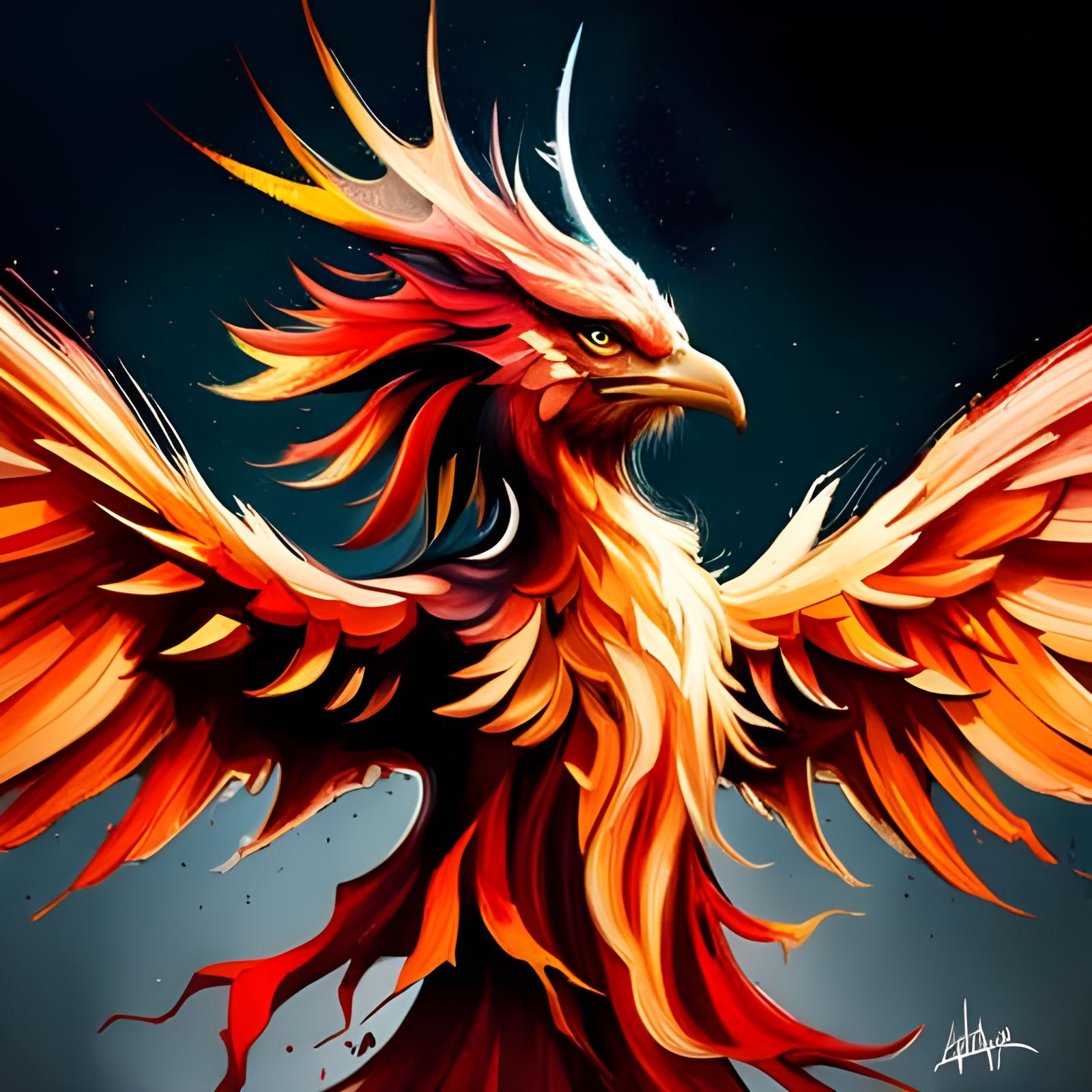 Phoenix - AI Generated Artwork - NightCafe Creator