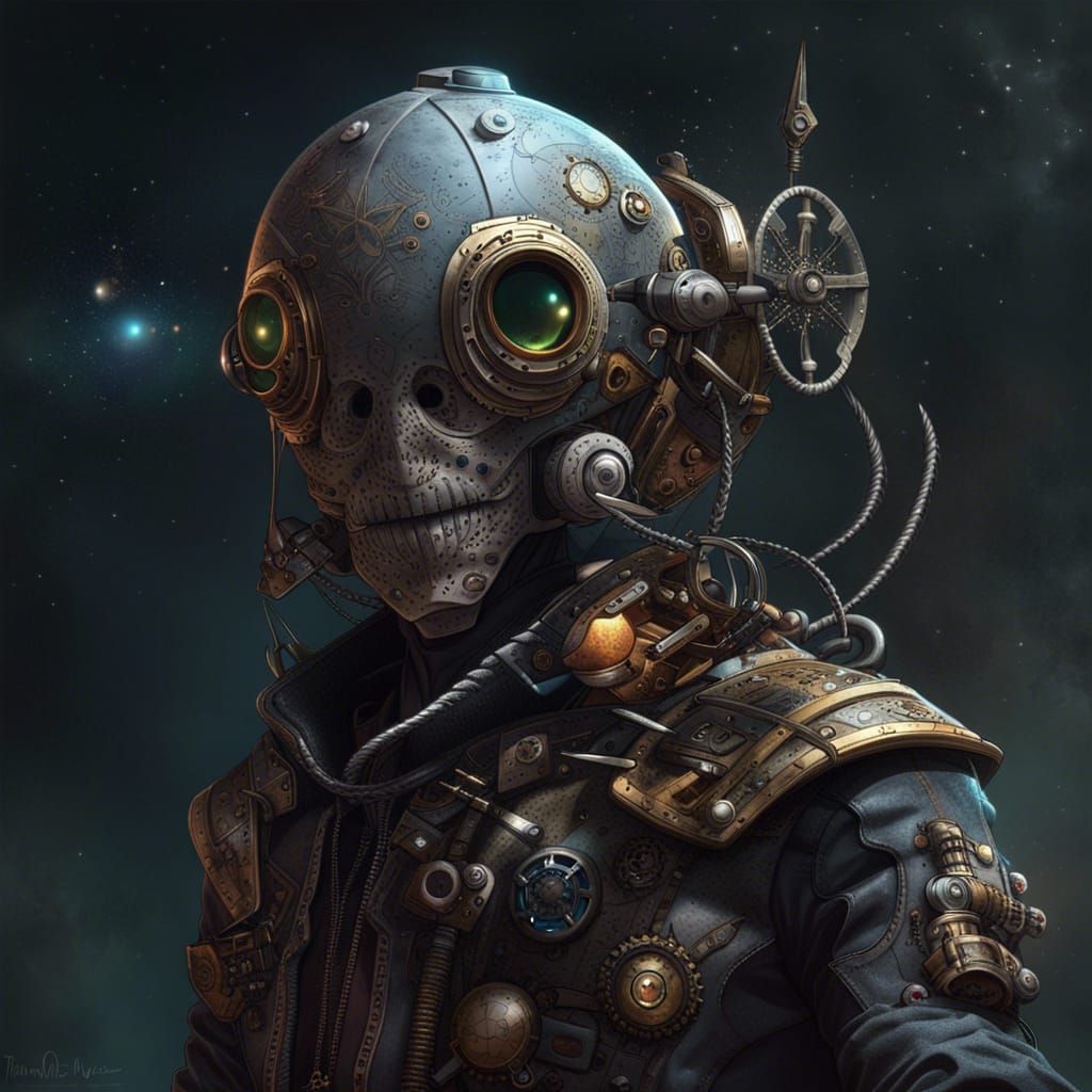 Alien Pirate - AI Generated Artwork - NightCafe Creator