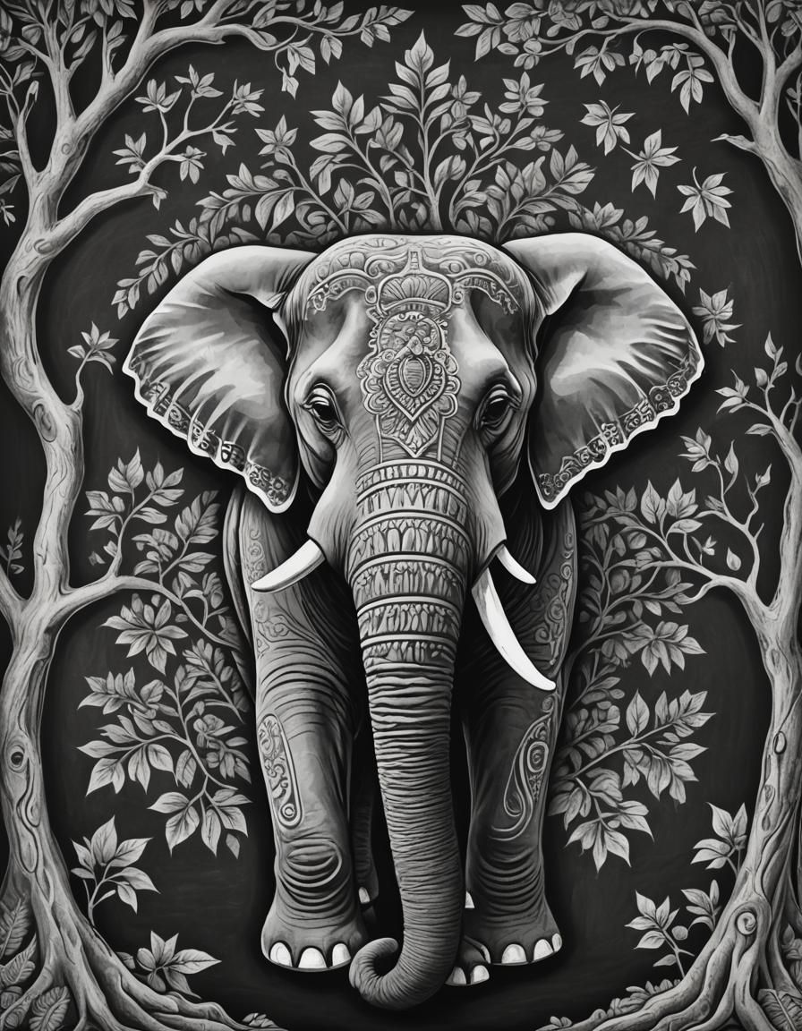 serious elephant - AI Generated Artwork - NightCafe Creator