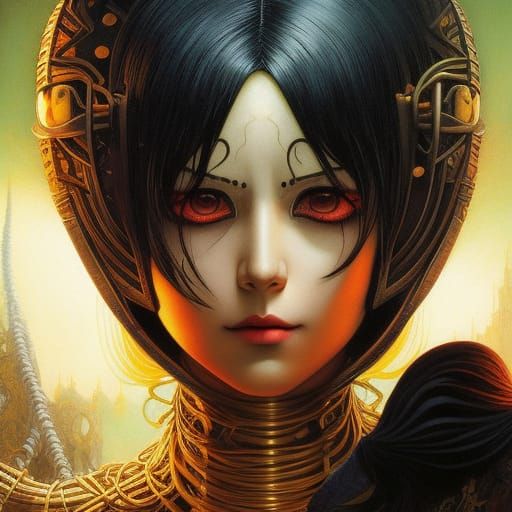 Momo scary creepypasta; Marvel Comics retro Studio Ghibli detailed ...