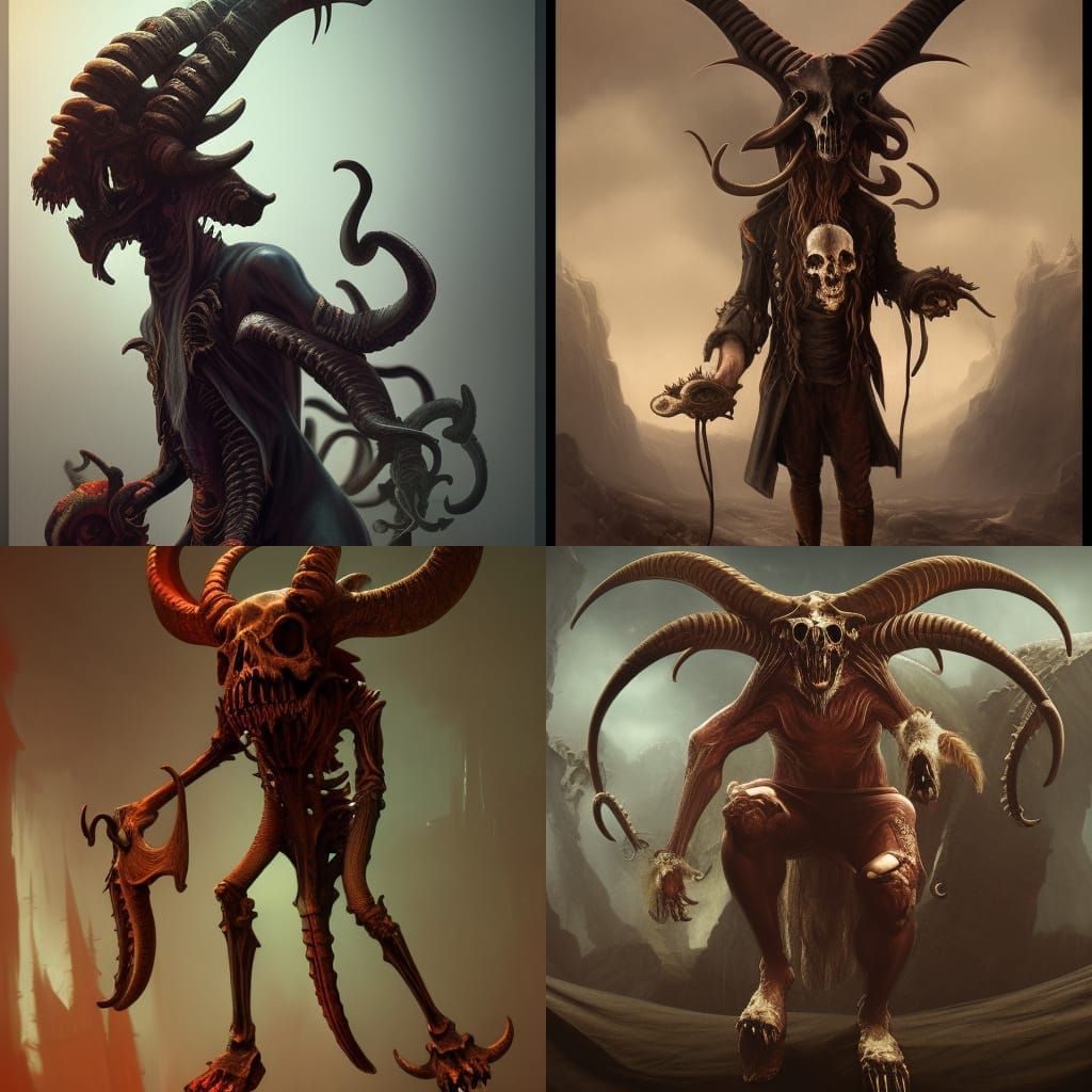 demons again - AI Generated Artwork - NightCafe Creator