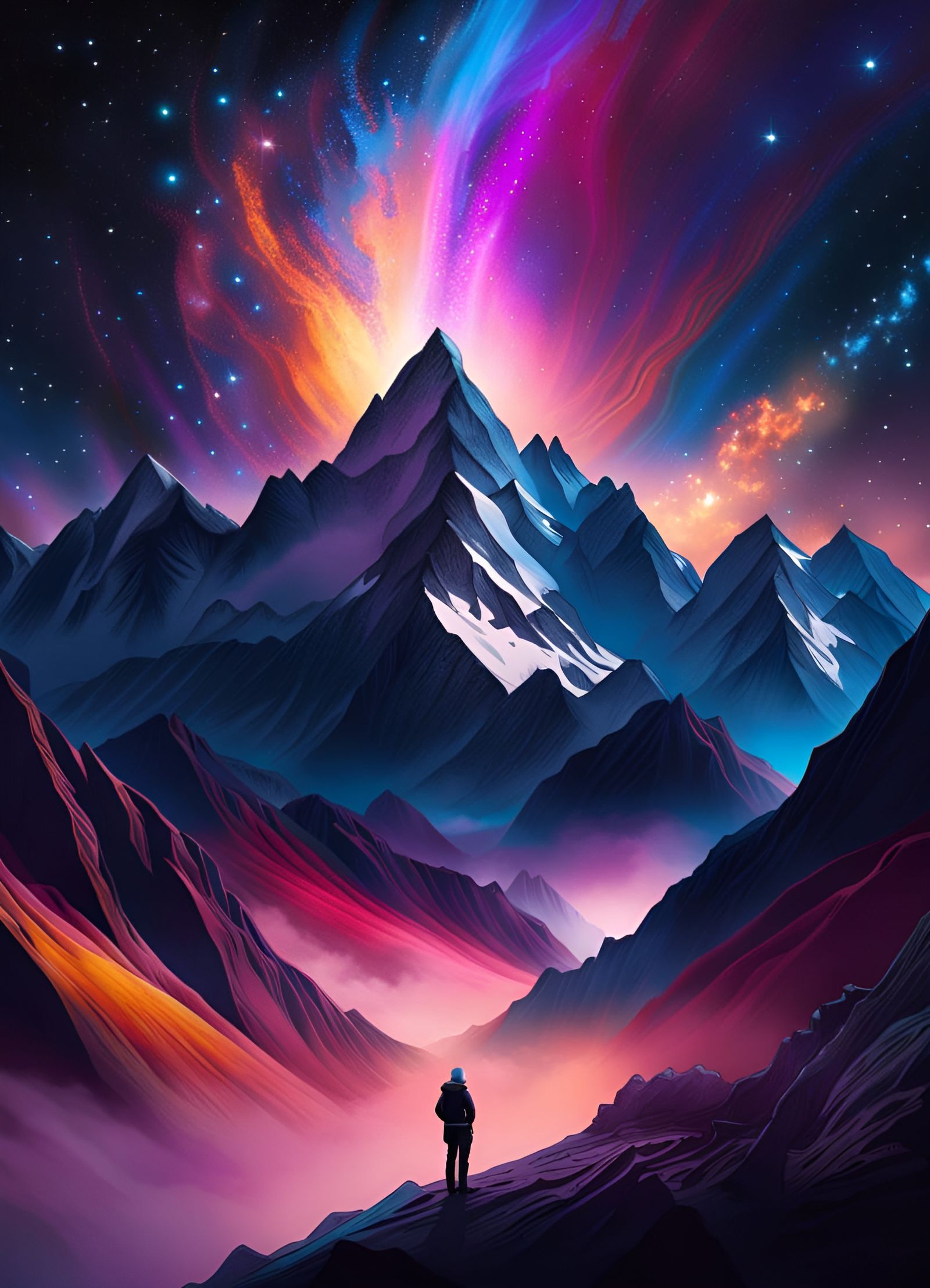 The Wanderer - AI Generated Artwork - NightCafe Creator