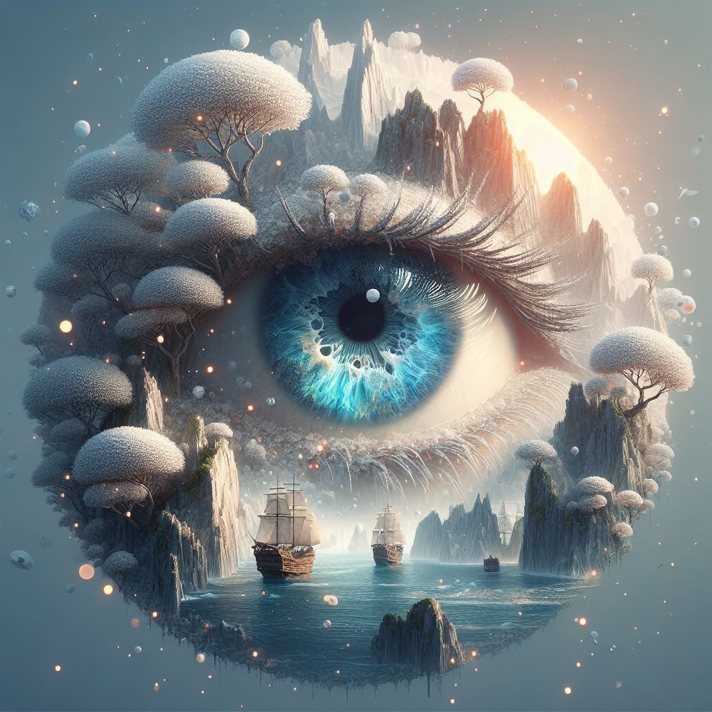 All-seeing eye - AI Generated Artwork - NightCafe Creator
