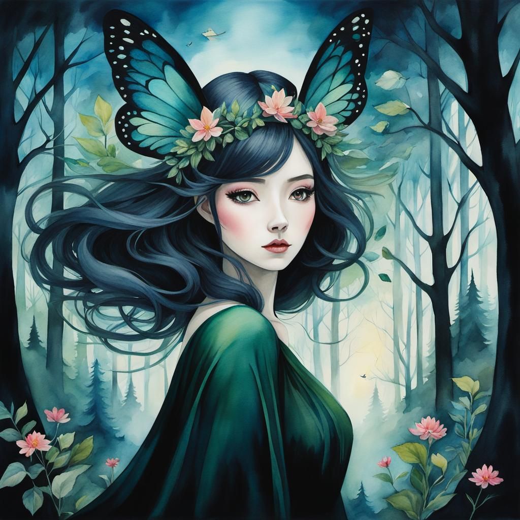 Enchanted Forest. - AI Generated Artwork - NightCafe Creator