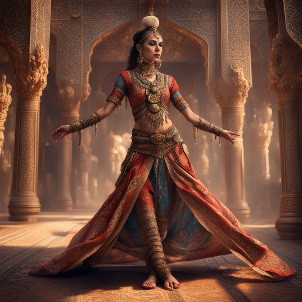Gypsy Dancer v3 - AI Generated Artwork - NightCafe Creator