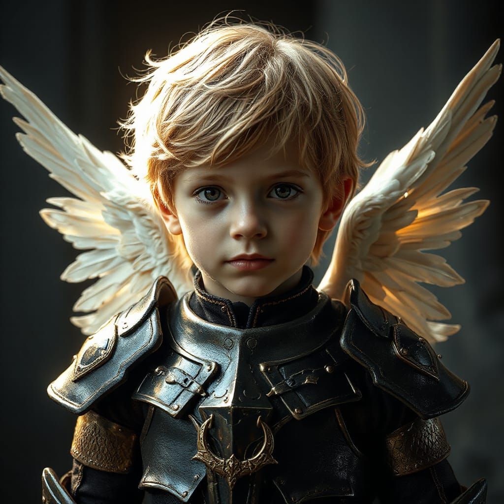 little cherub warrior battle ready - Sinister Cherub Warrior...