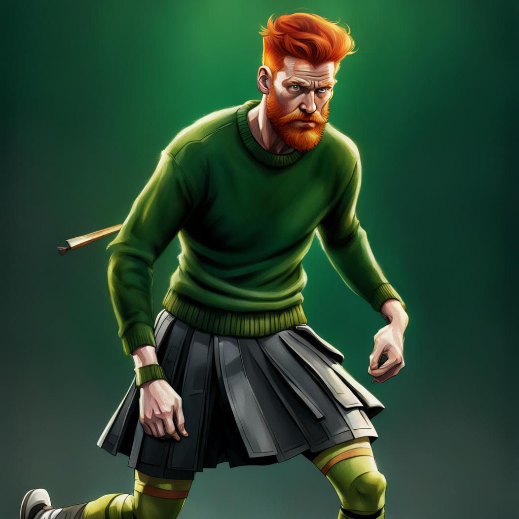 Kyle (study #4) - AI Generated Artwork - NightCafe Creator