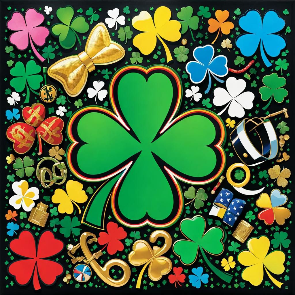 Lucky Charm Collage (Virtual Utopia XL) - AI Generated Artwork ...