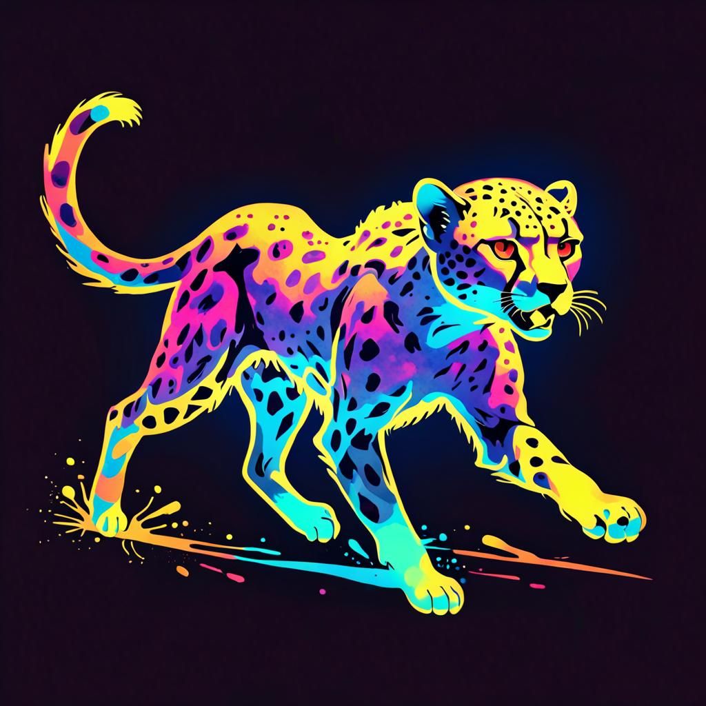 Cheetah - AI Generated Artwork - NightCafe Creator