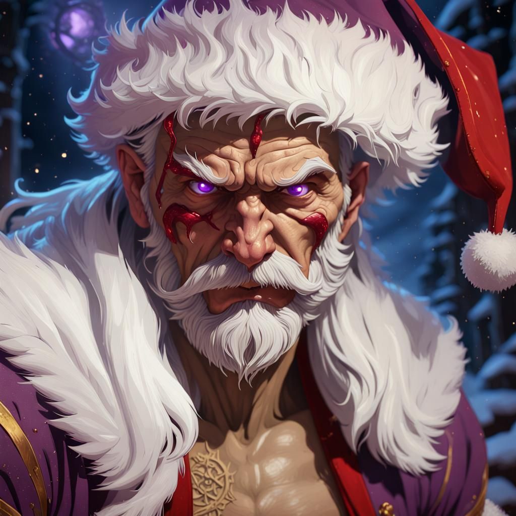 sinister santa - AI Generated Artwork - NightCafe Creator