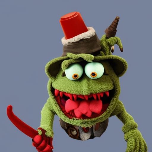 Cursed Muppet of soy sauce street - AI Generated Artwork - NightCafe ...