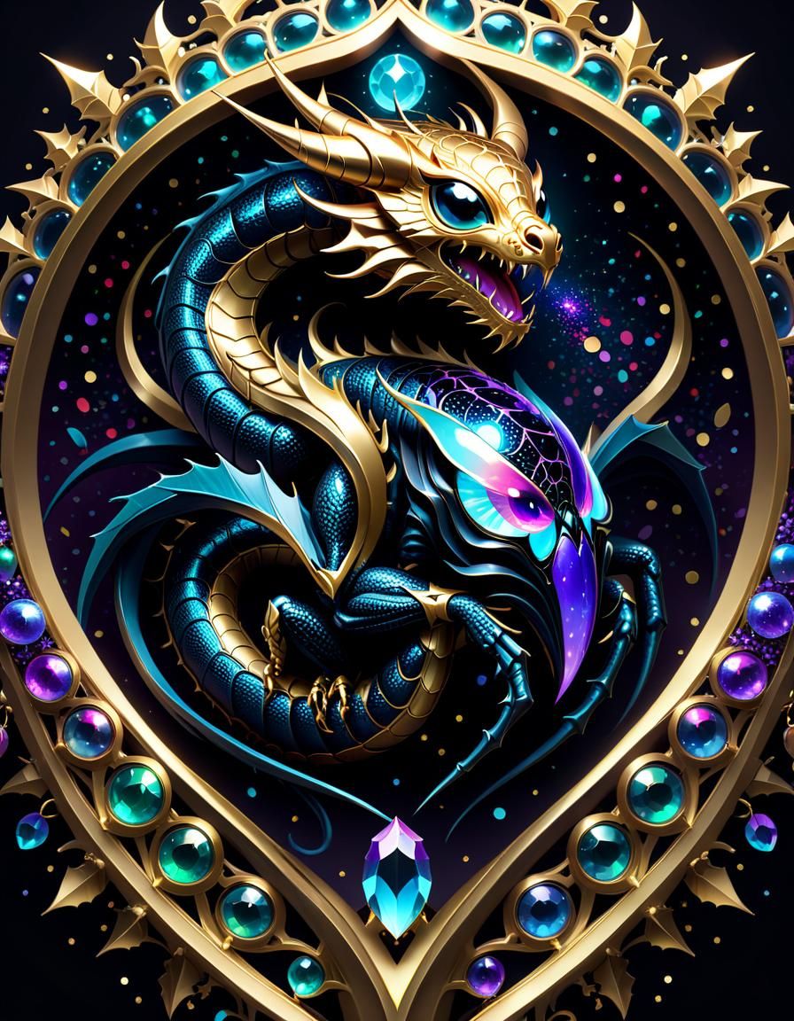 Alien Dragon Lizardo - AI Generated Artwork - NightCafe Creator