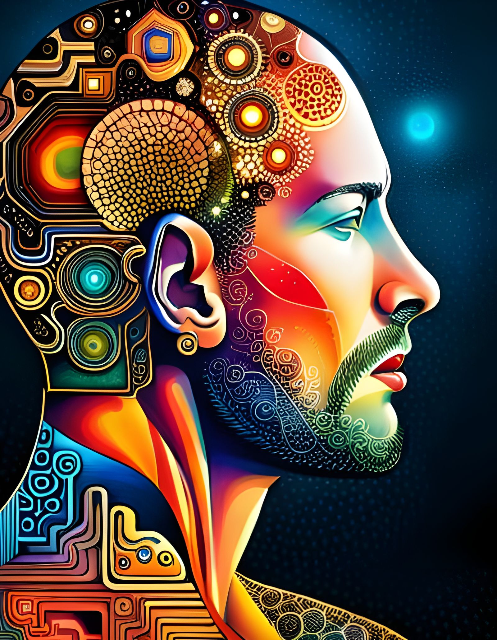 The Human Computer - AI Generated Artwork - NightCafe Creator